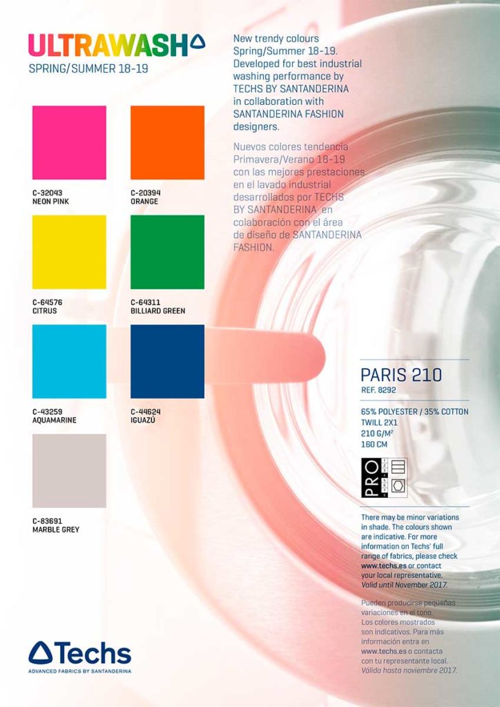 Colour cards – Techs